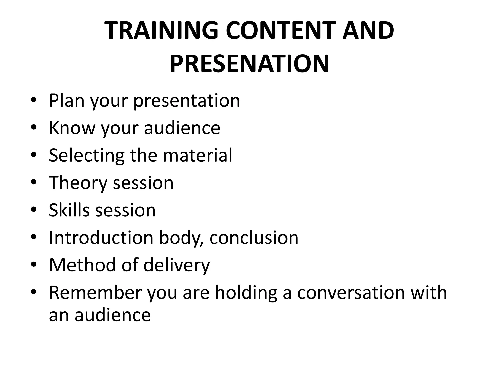 Training of Trainers | PDF