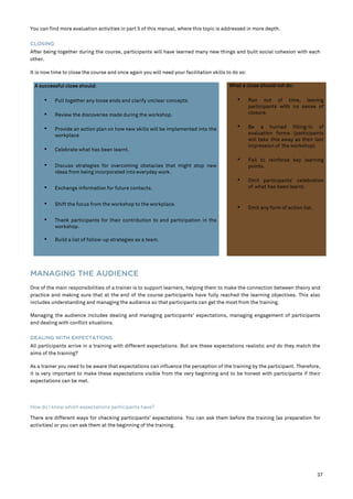 Training of trainers manual | PDF