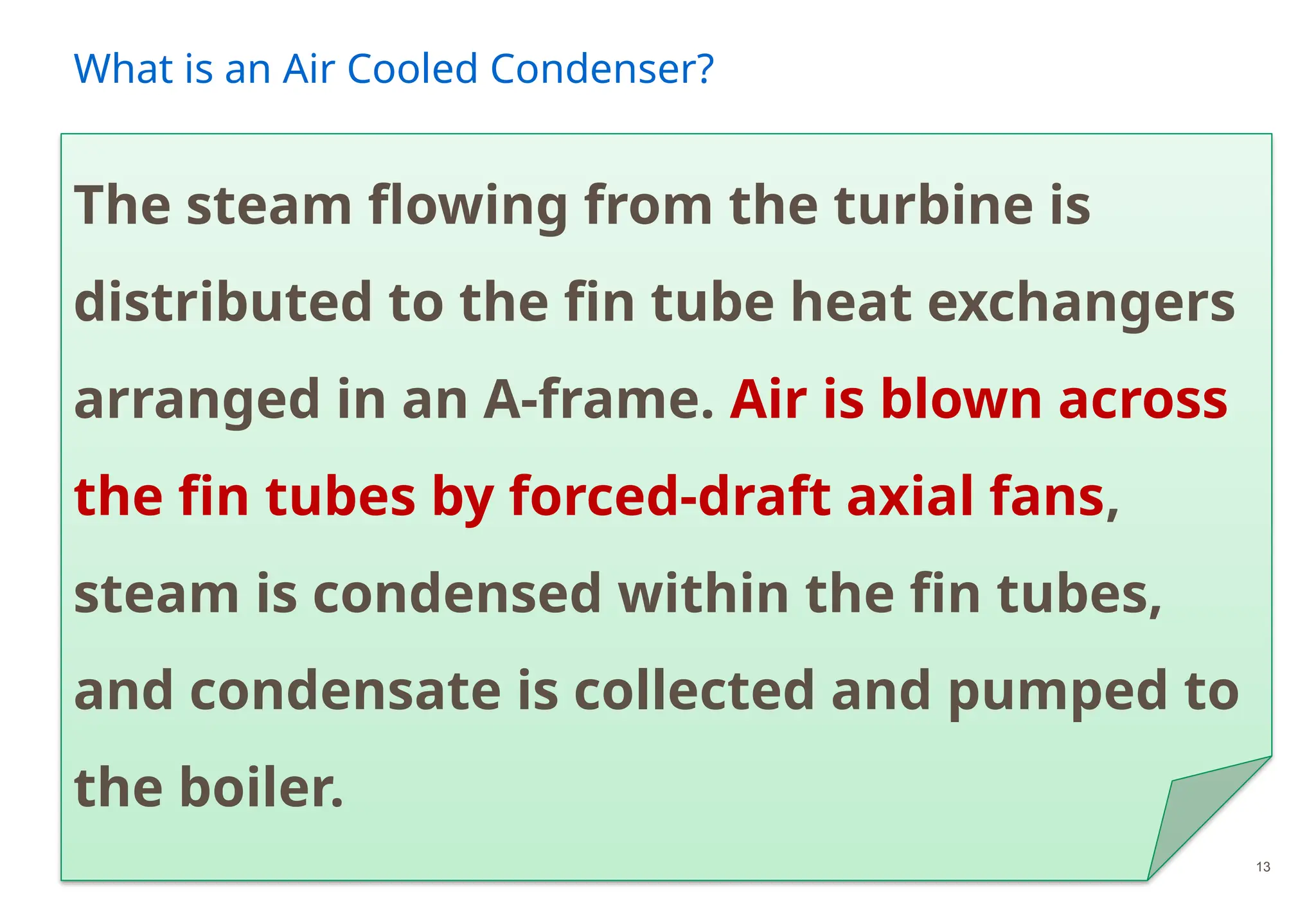 Training on Air Cooled Condenser ACC .pptx