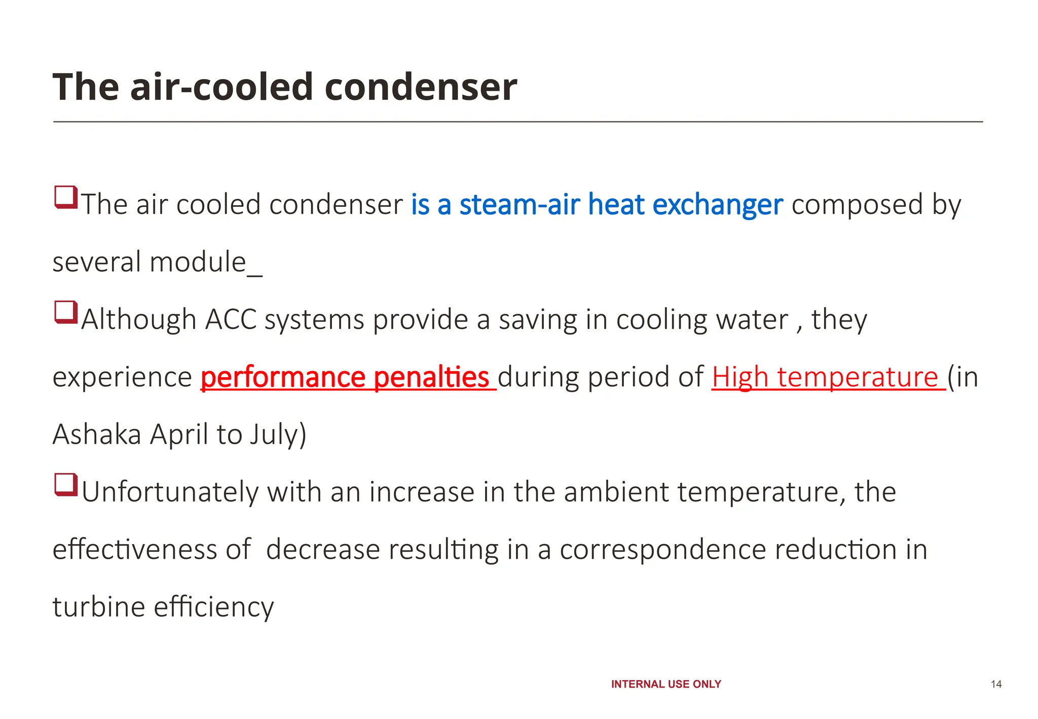 Training on Air Cooled Condenser ACC .pptx