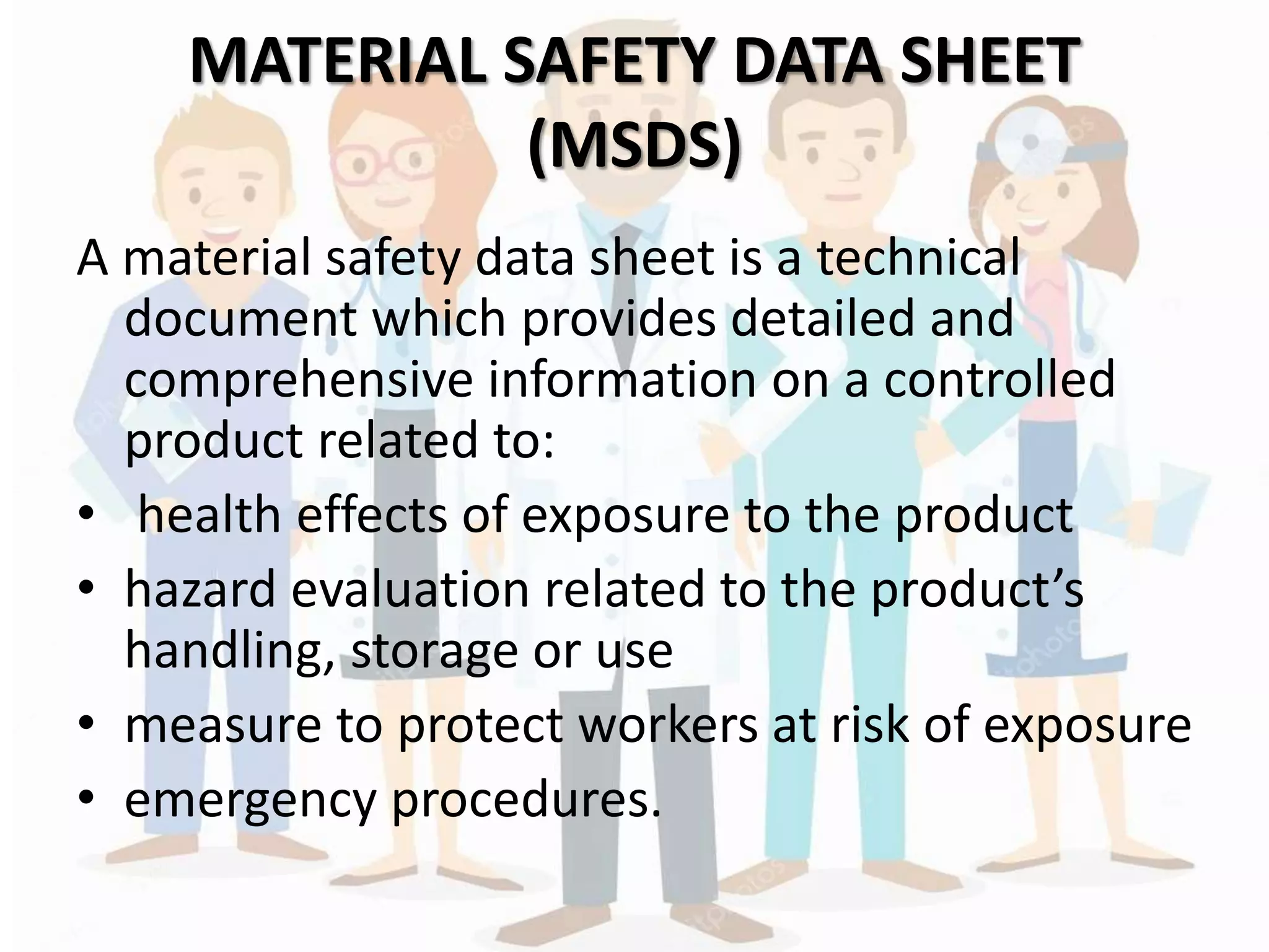Patient Scoring tools, Material Safety Data Sheet, Antibiotic Policy ...