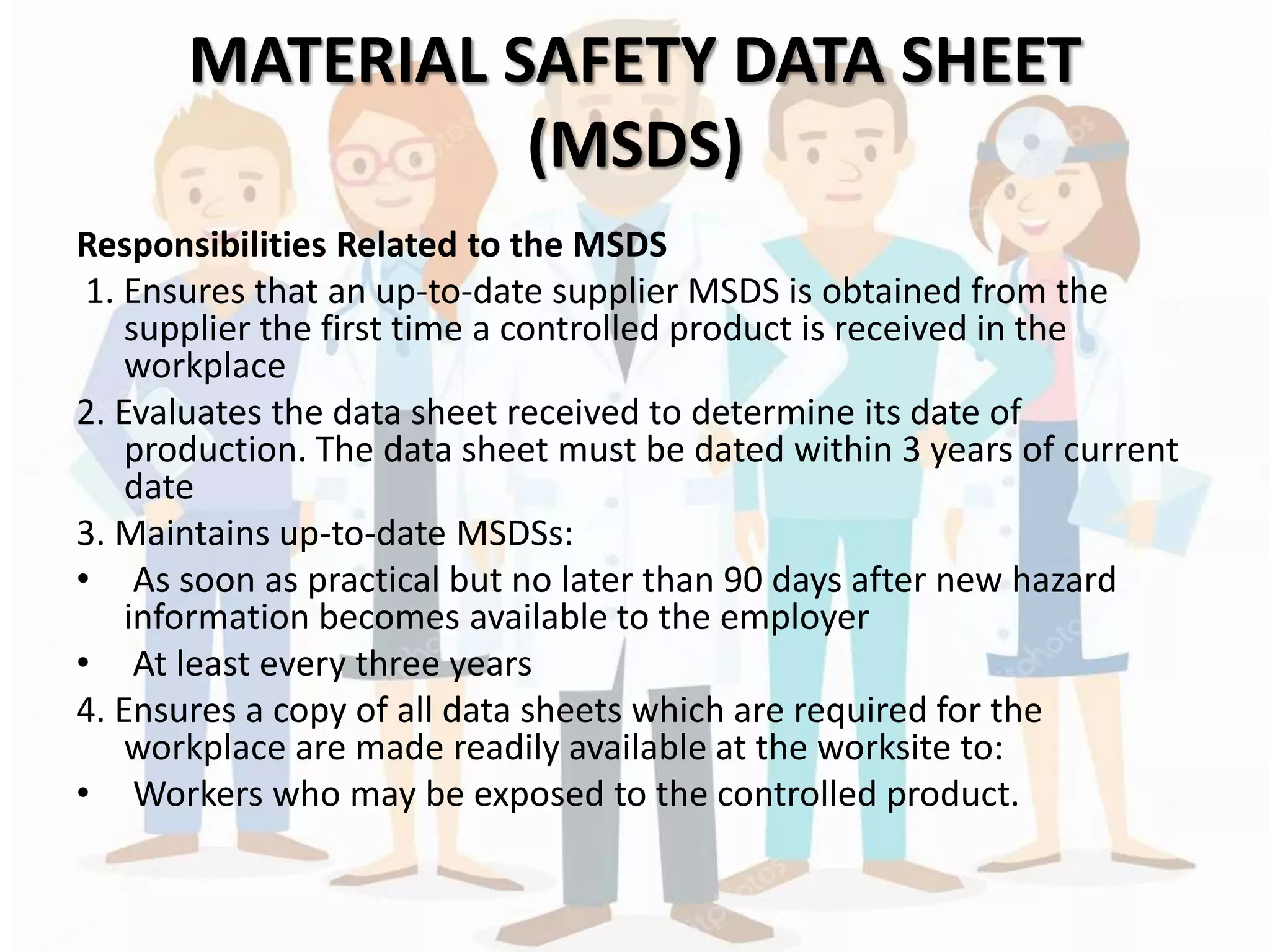 Patient Scoring tools, Material Safety Data Sheet, Antibiotic Policy and Antibiogram | PPTX