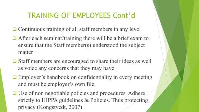 Training on confidentiality | PPTX
