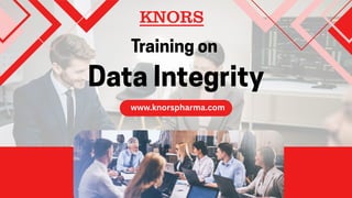 Training on Data Integrity | PDF