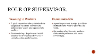 Training on development of supervisor | PPTX