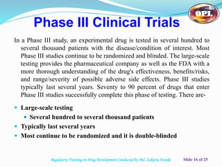 Drug Development and Clinical Studies | PDF