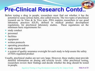 Drug Development and Clinical Studies | PDF