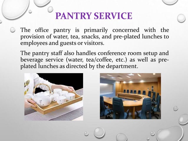 Training On Hospitality & Pantry Management.pptx | Grocery Shopping ...
