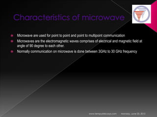 Training on microwave communication | PPTX