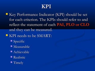 Training on outcome based education | PPT | Educational Assessment | Education
