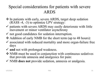 Training on pain, agitation, and delirium(PAD) management in the ICU ...