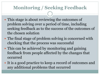 Training on Problem Solving Skills | PPTX
