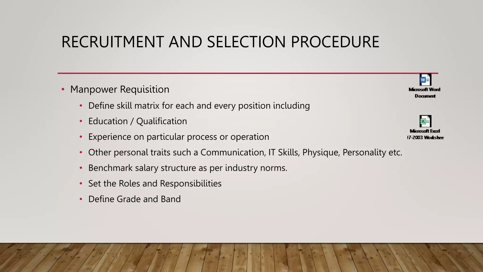 Training on Recruitment and Selection.pptx