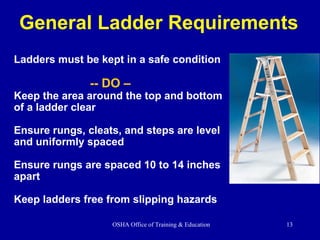 Training on Stair Ladders Safety (height work).ppt