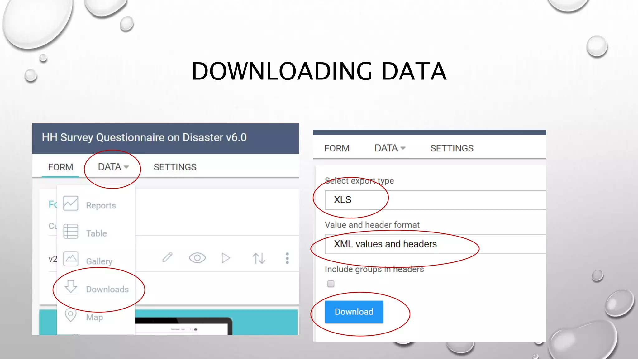 Training on using kobotoolbox for on line or off-line | PPTX