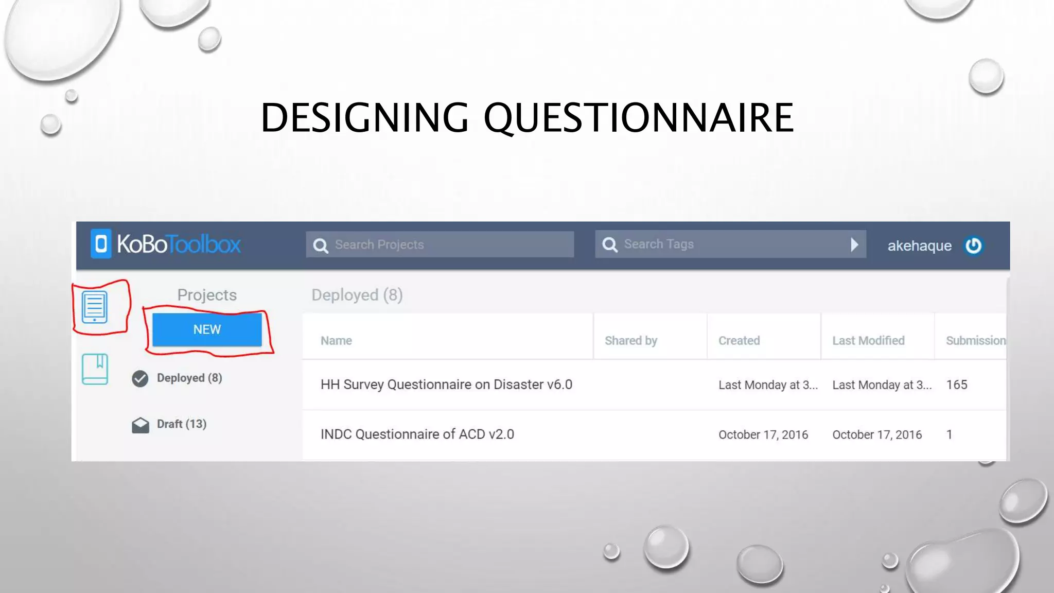 Training on using kobotoolbox for on line or off-line | PPTX