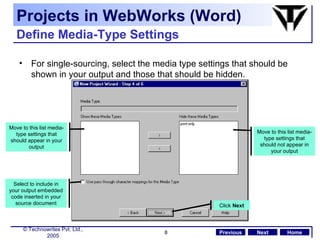 1 Training on Webwroks for Words | PPT