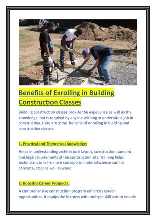 Training Opportunities For Building A Sustainable Career In ...
