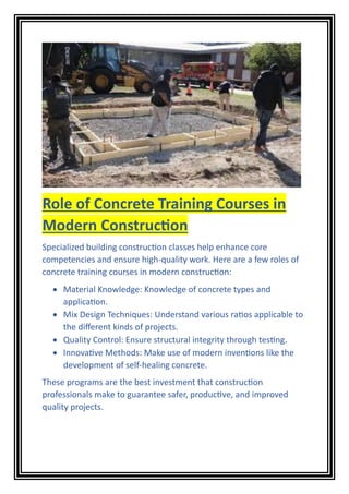 Training Opportunities For Building A Sustainable Career In ...