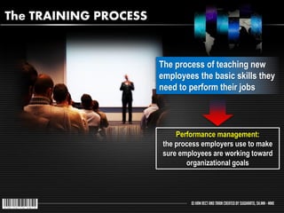 Training, orientation and development | PDF