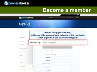 Banners Broker Training Package | PPTX