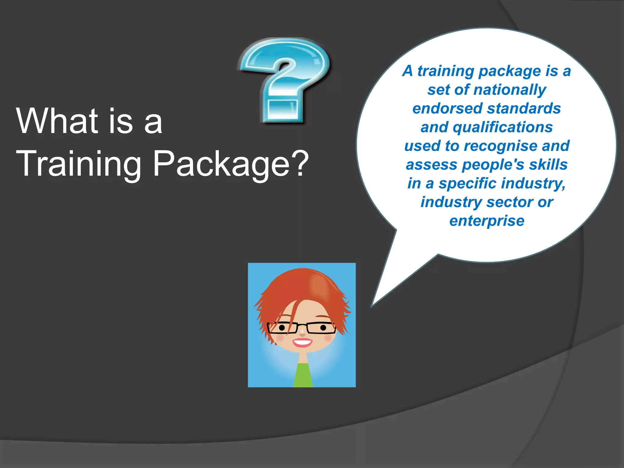 Training packages | PPTX