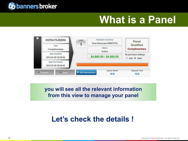 Banners Broker Training Panels | PPTX | Business | Business and Finance