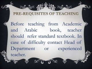 Teachers' Training Part - I | PPTX