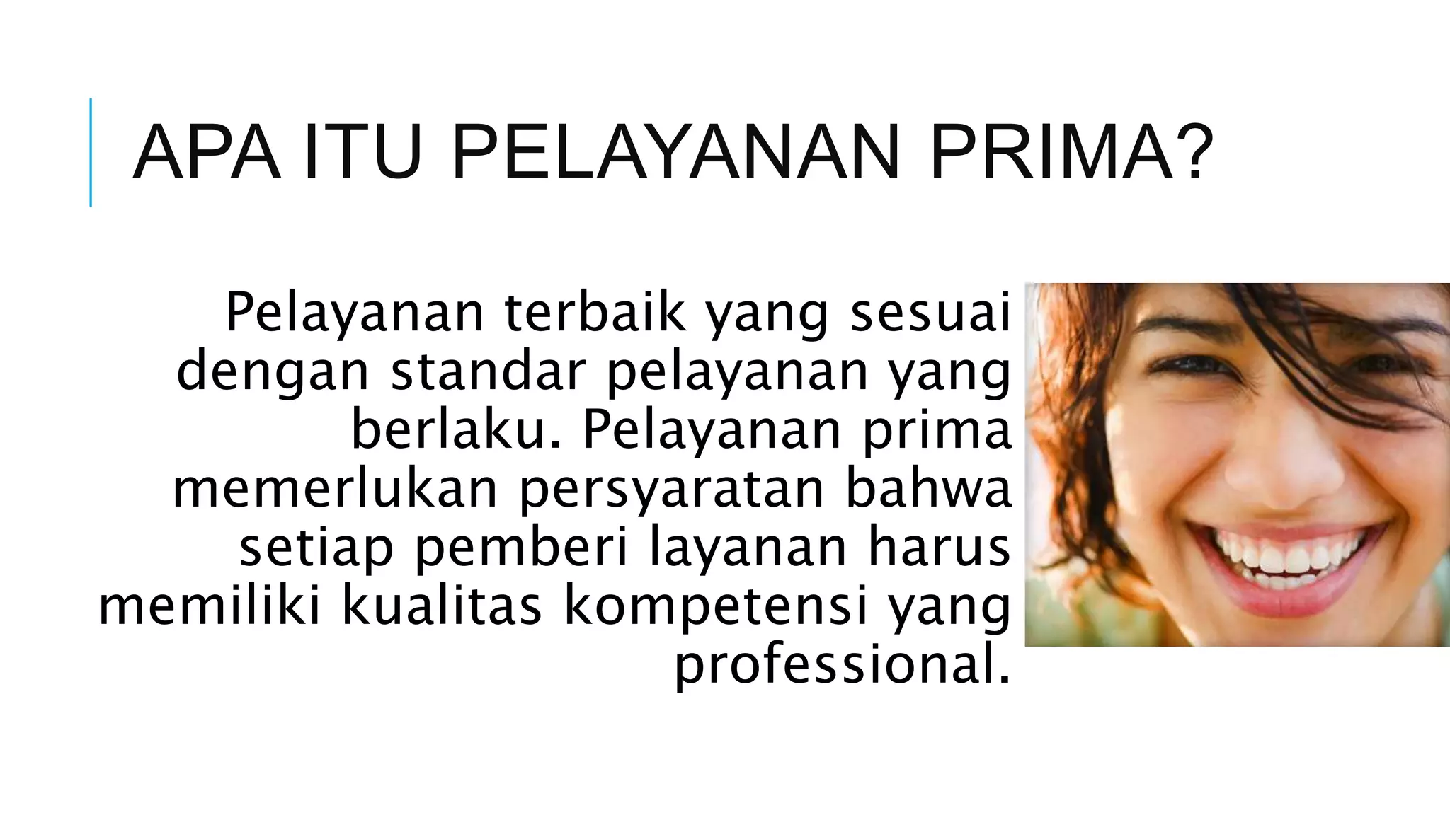 Training Pelayanan Prima | PPTX