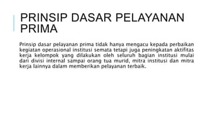 Training Pelayanan Prima | PPTX