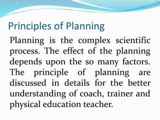 Training plan | PPTX