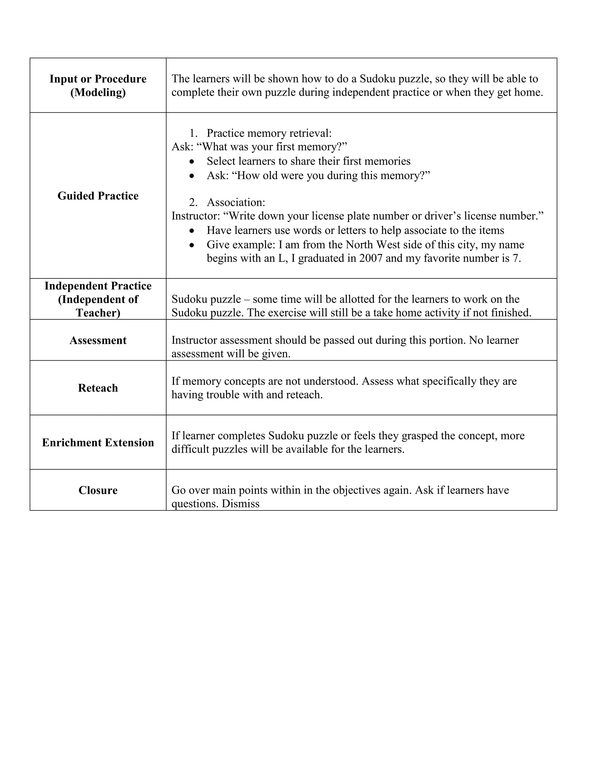 Unit Two Training Plan | PDF | Free Download
