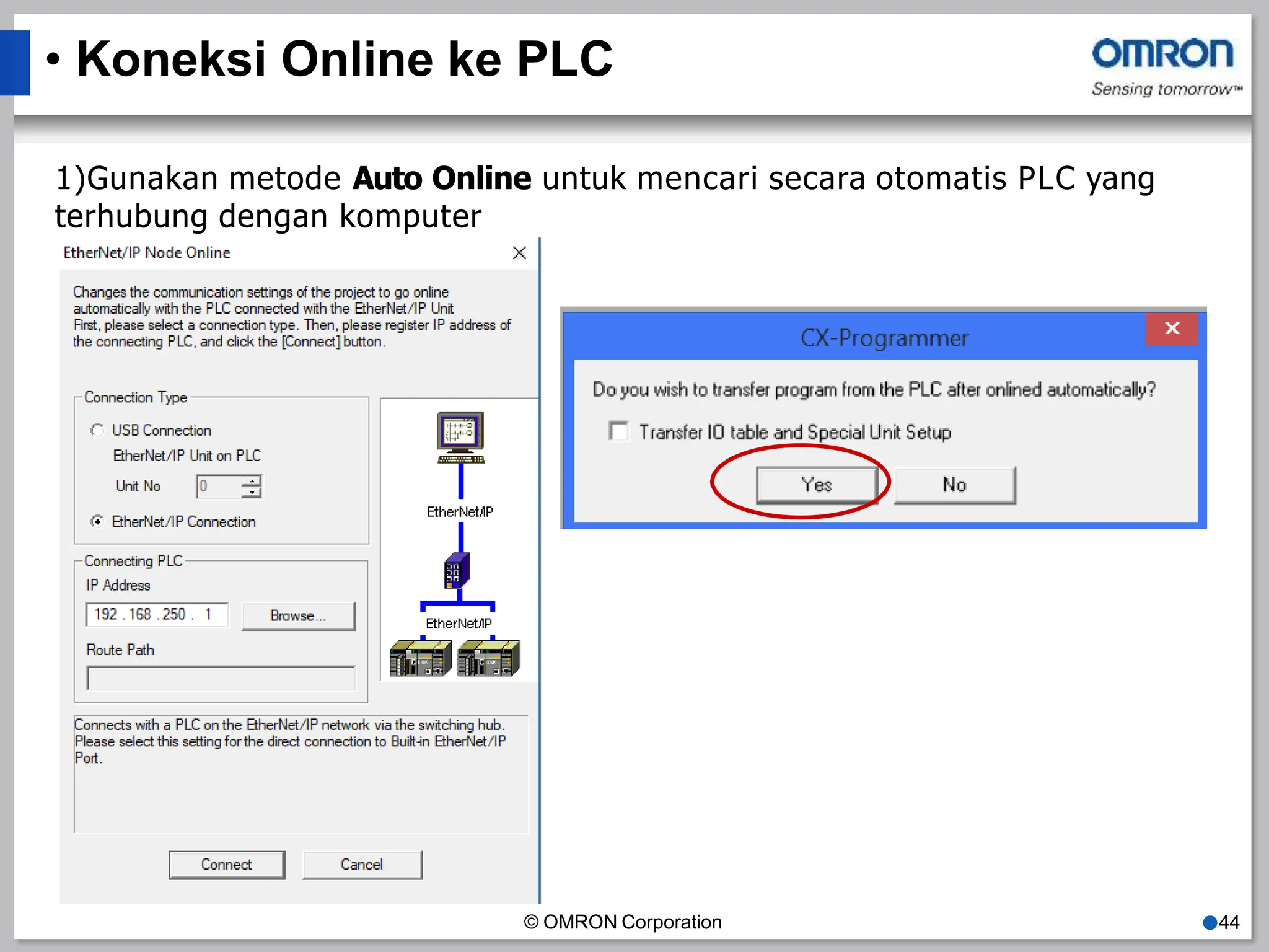 Materi Dasar Pelatihan PLC Basic (CP2E) OMRON | PPTX