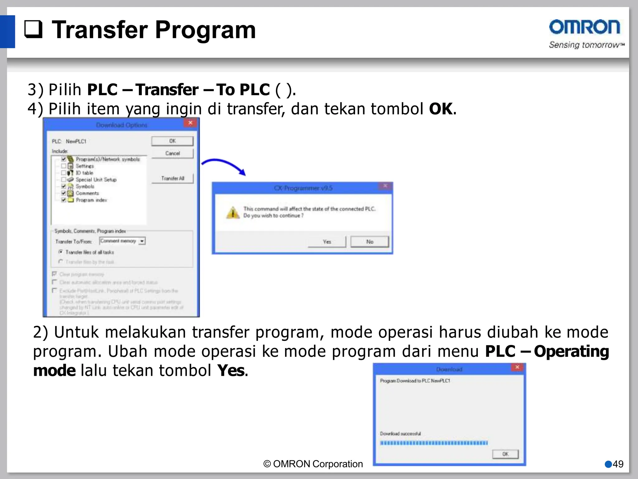 Materi Dasar Pelatihan PLC Basic (CP2E) OMRON | PPTX
