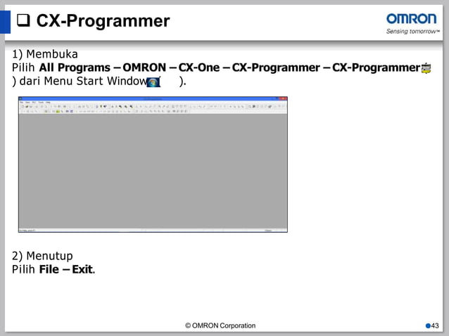 Materi Dasar Pelatihan PLC Basic (CP2E) OMRON | PPTX