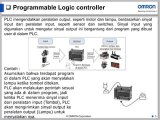 Materi Dasar Pelatihan PLC Basic (CP2E) OMRON | PPTX