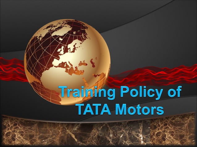 Training policy tata motors | PPT | Professional School | Postgraduate ...