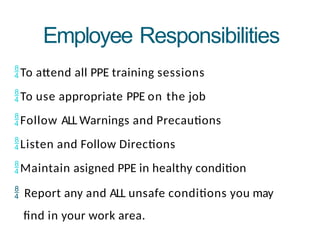Training personal protective equipment PPE in power point.pptx