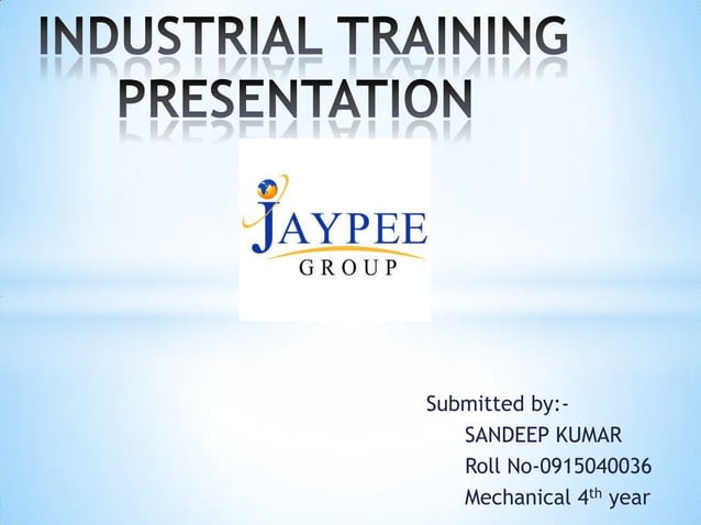 jaypee Training ppt | PPT