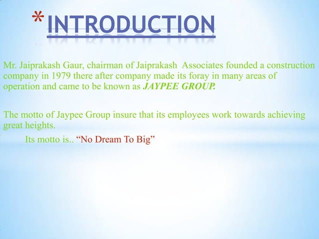 jaypee Training ppt | PPT