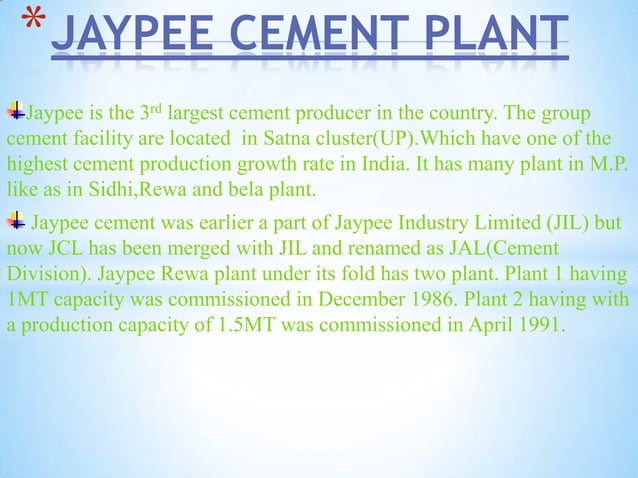 jaypee Training ppt | PPT