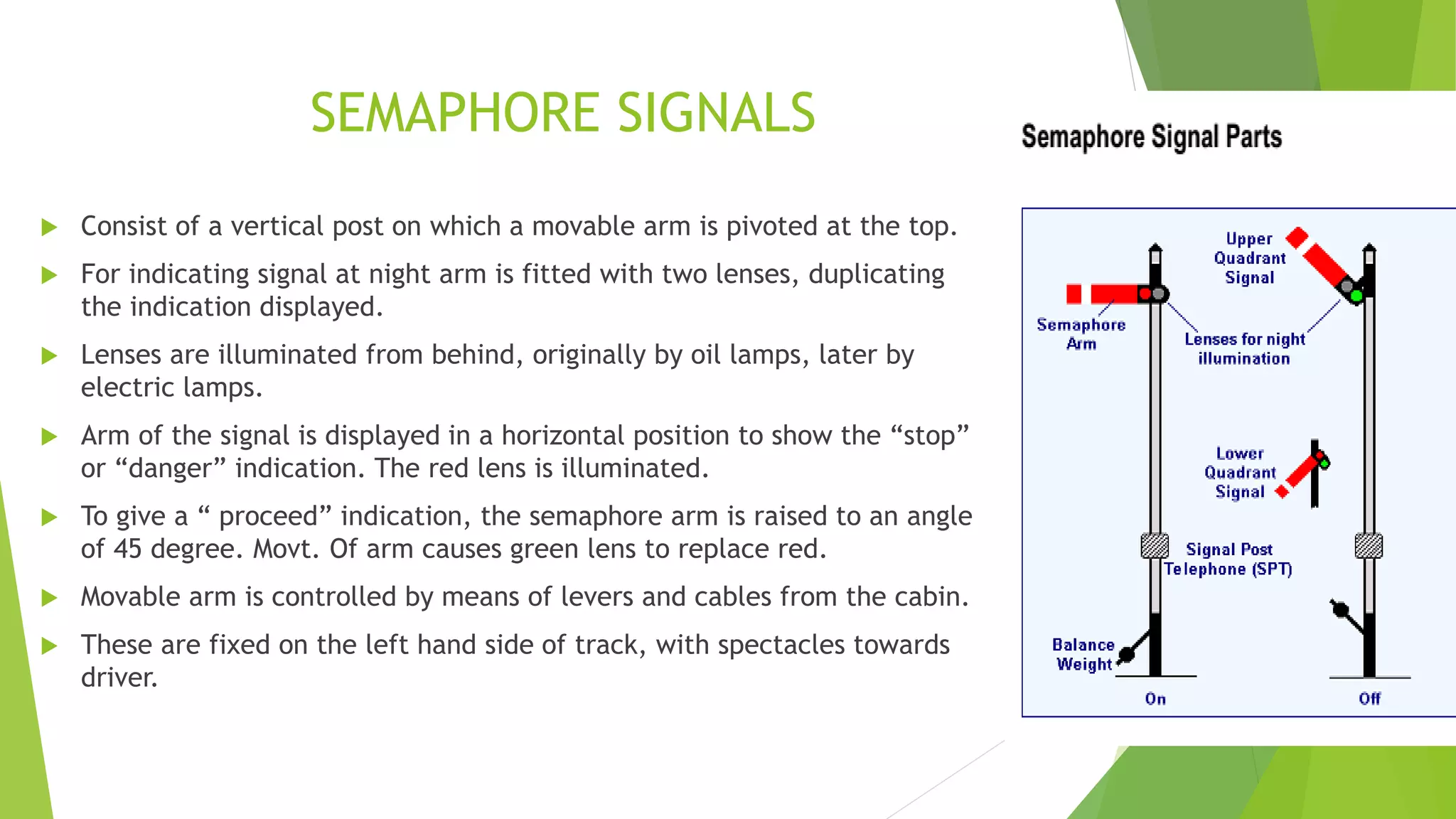 signals and GSM-R in railway ppt | PPTX