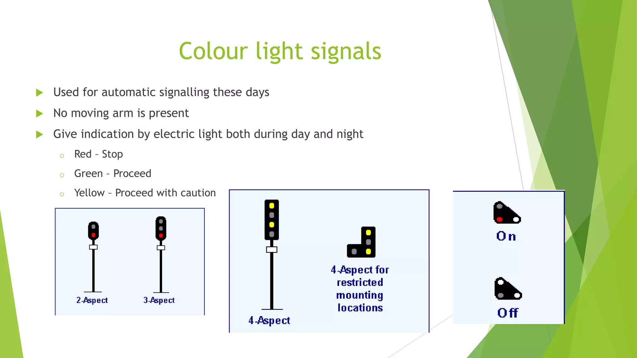signals and GSM-R in railway ppt | PPTX
