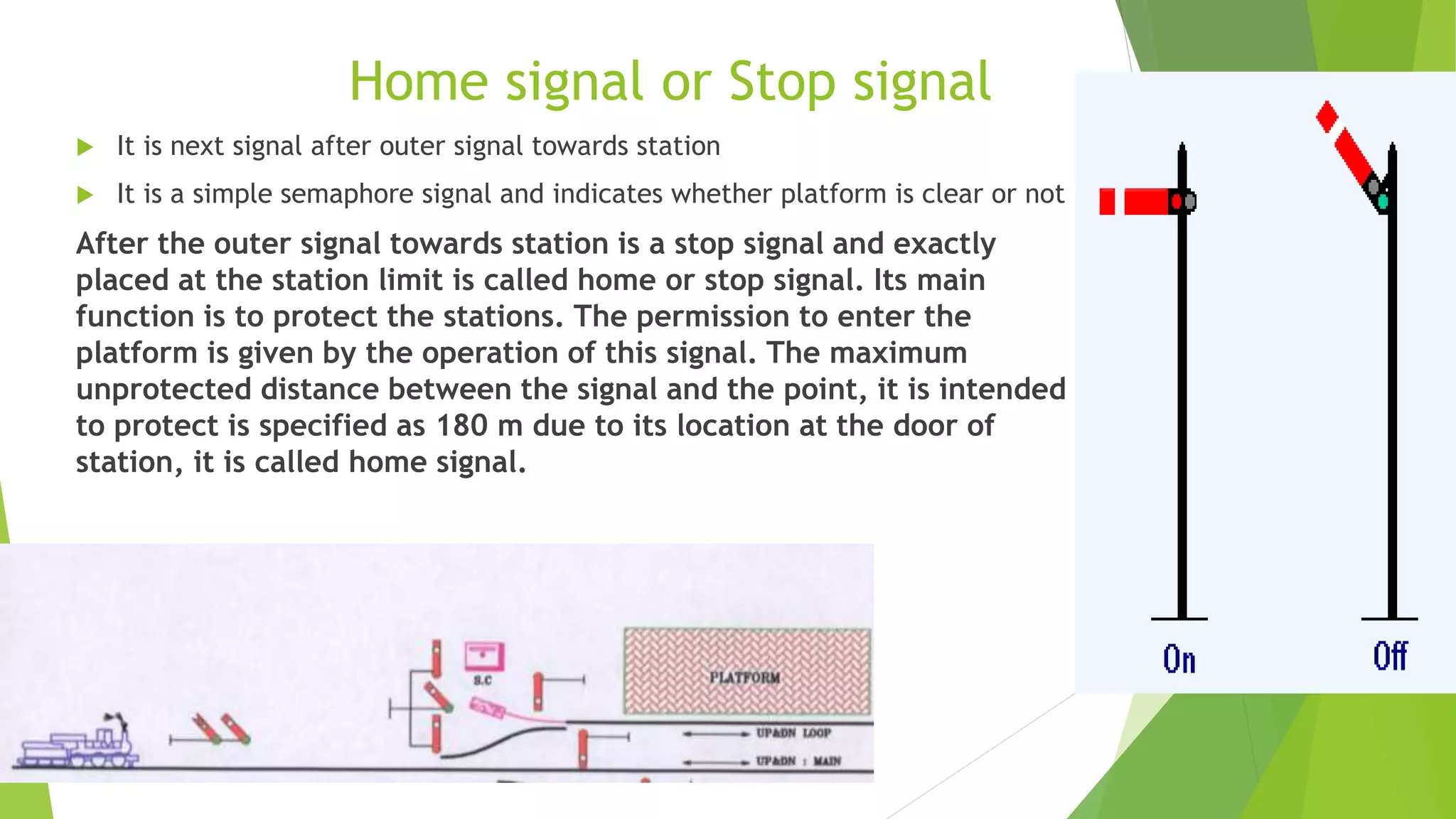 signals and GSM-R in railway ppt | PPTX