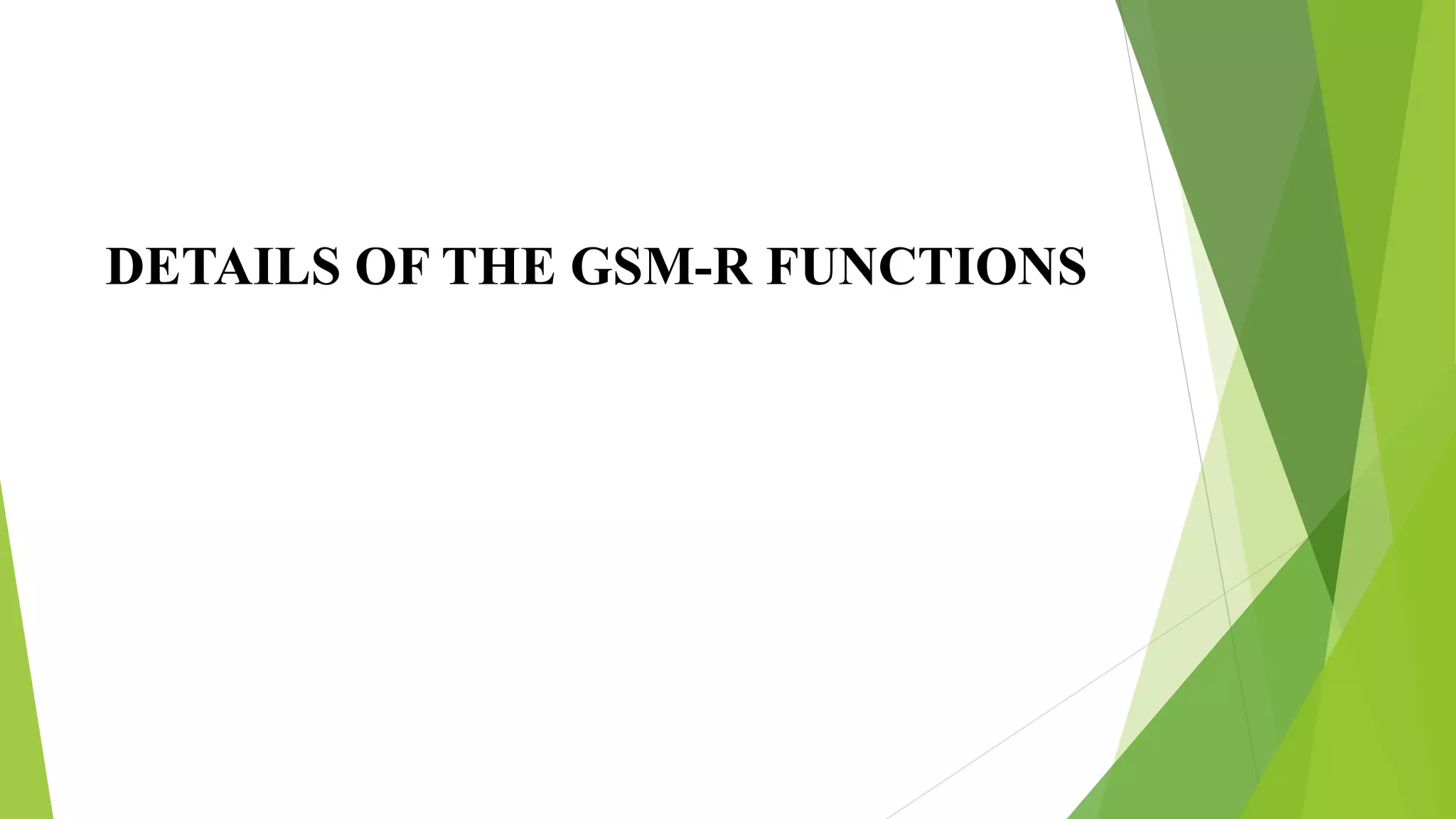 signals and GSM-R in railway ppt | PPTX