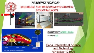 signals and GSM-R in railway ppt | PPTX