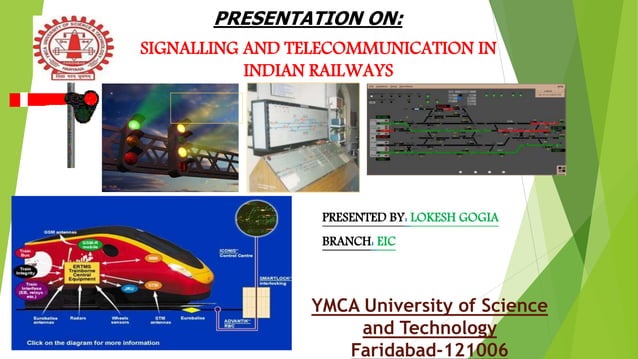 signals and GSM-R in railway ppt | PPTX | Rail Travel | Travel Type