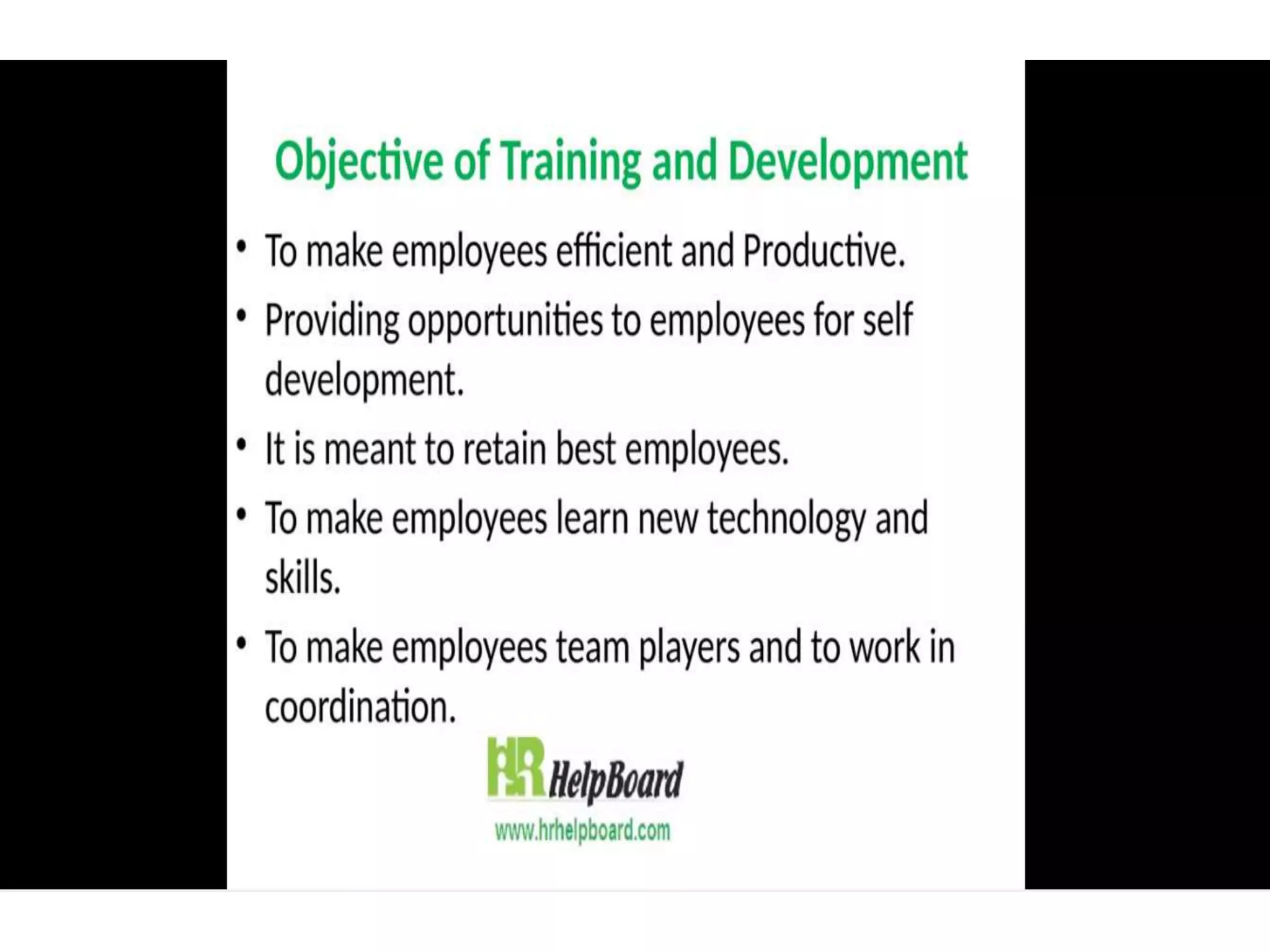 Training and Development in HRM | PPTX