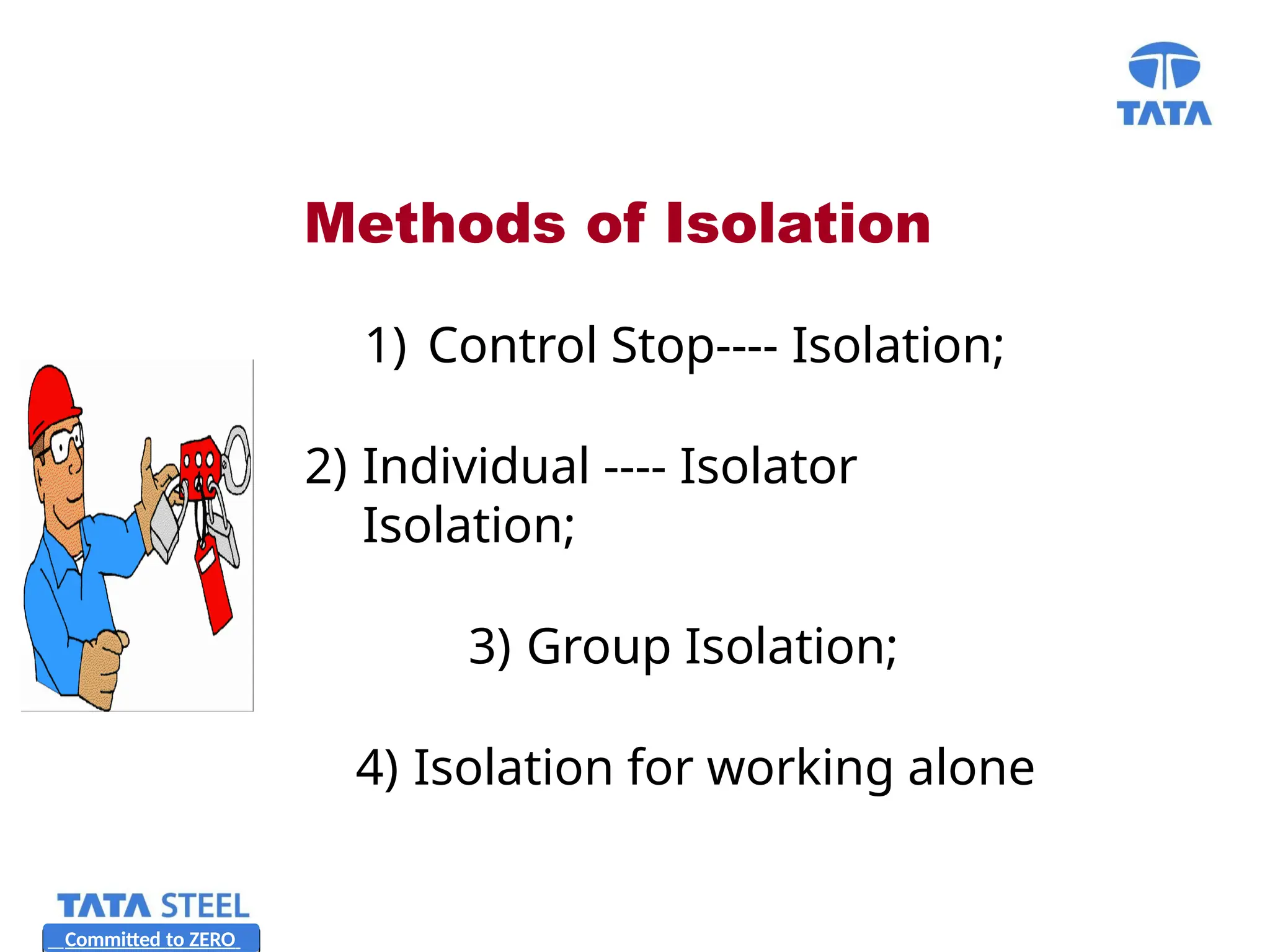 Training PPT For Safety Standard On Positive Isolation.pptx