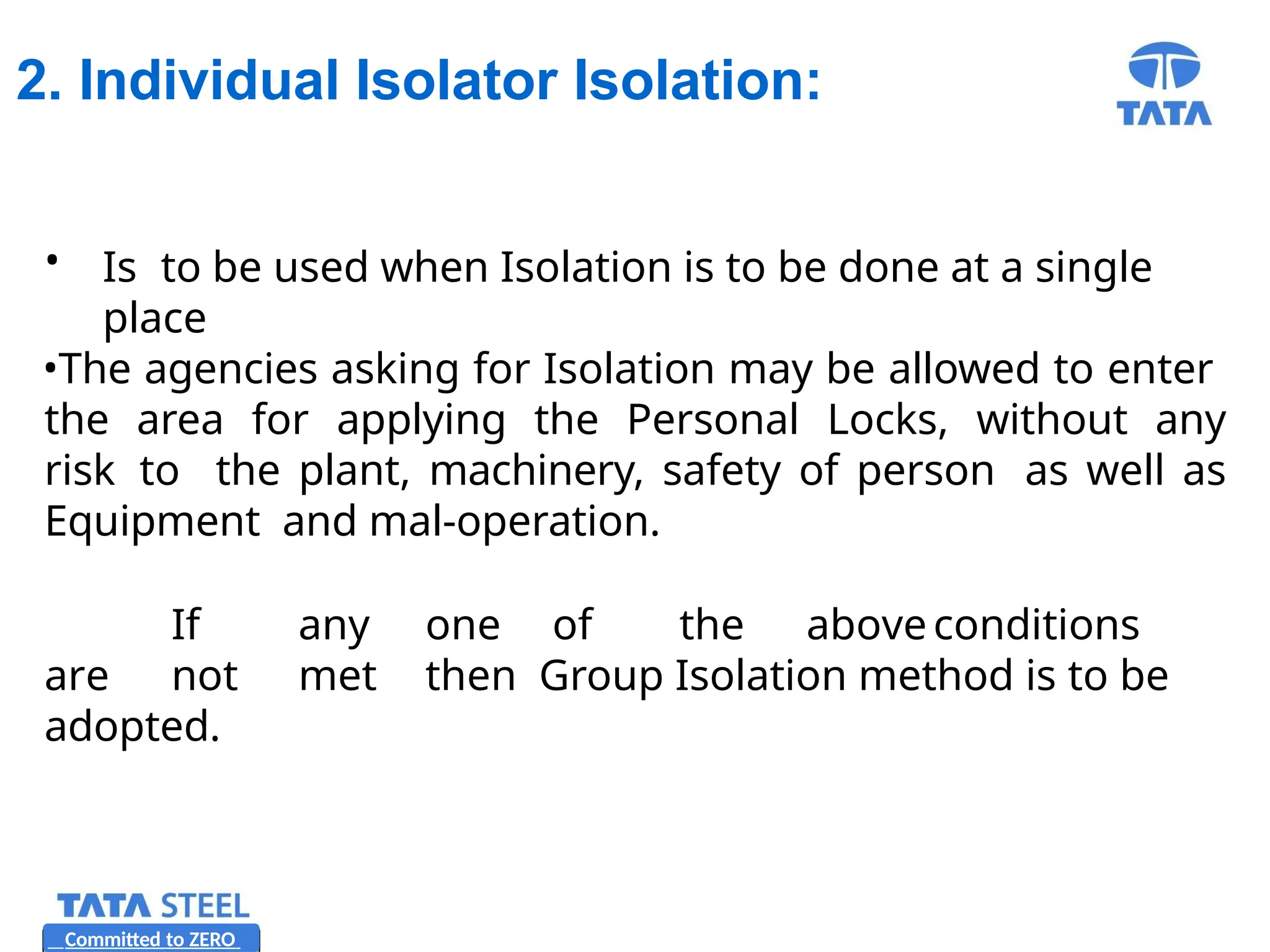 Training PPT For Safety Standard On Positive Isolation.pptx